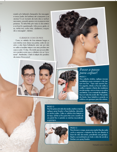 Atriz Livia Rossy na revista Penteados para Noivas | Noivas do Rio de ...